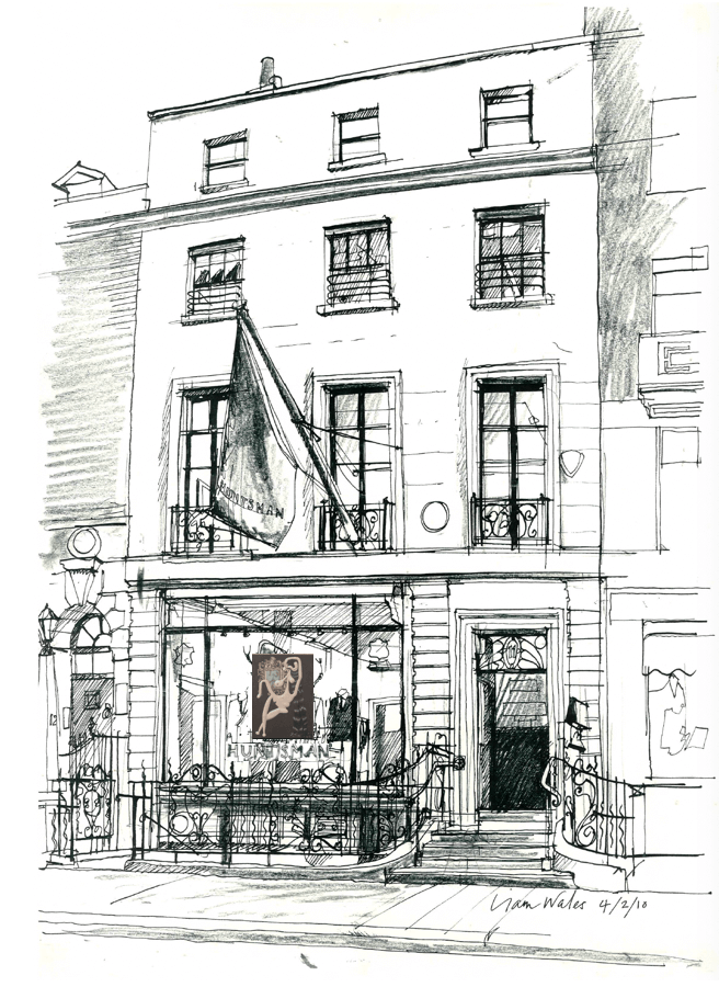 Ben Spiers takes over Huntsman window – Huntsman Savile Row