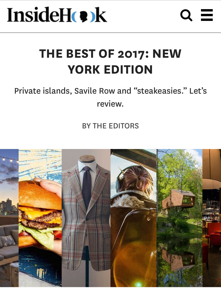 Inside Hook, February 2018 – Huntsman Savile Row