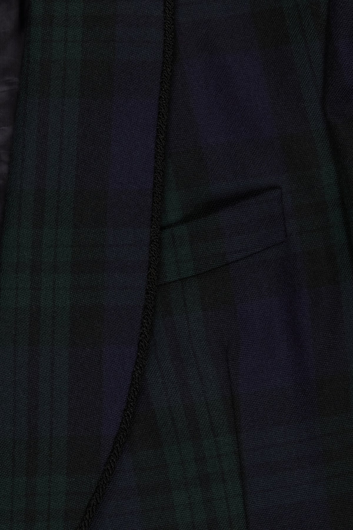 Black Watch Tartan Single Breasted Dinner Jacket – Huntsman Savile Row