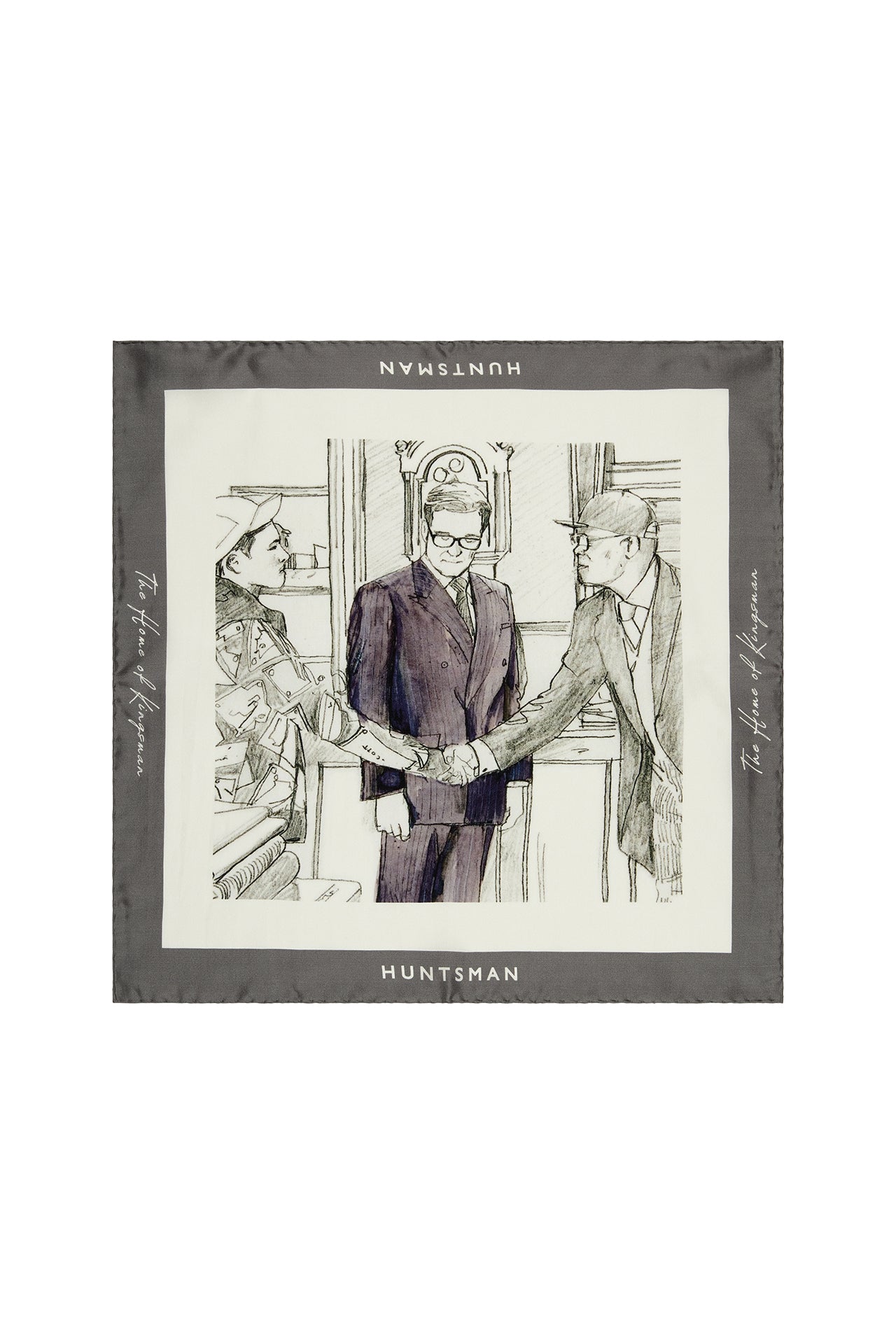 The Home of Kingsman 10 Year Anniversary Pocket Square – Huntsman ...