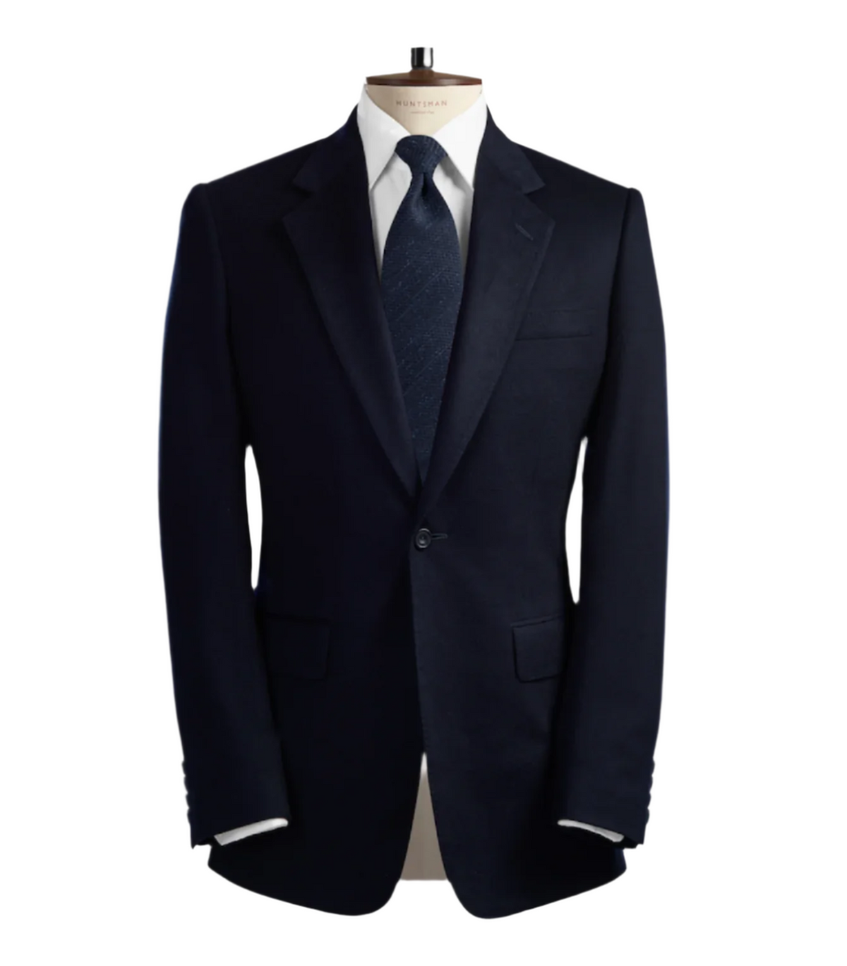 Midnight Cashmere Single Breasted Doeskin Jacket – Huntsman Savile Row