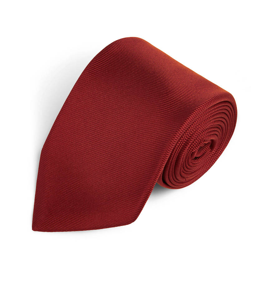 Silk Solid Colour Tie – Huntsman Savile Row